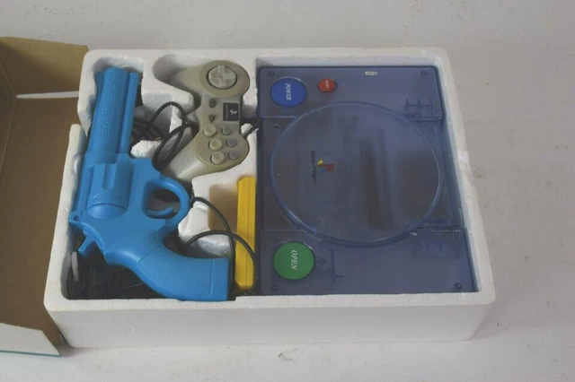 RETRO CONSOLE GAME PLAYER Videogame Famiclone PS1 8bit+2Joypad+Pistola ...