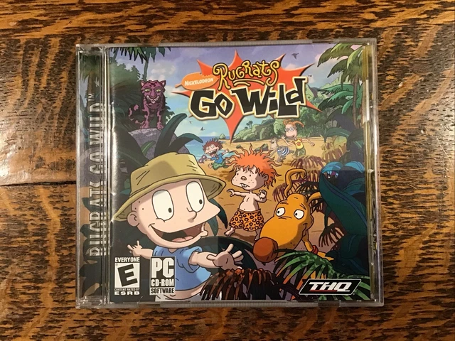 NICKELODEON, RUGRATS GO Wild PC CD-ROM Software Game, 2003, W/Case ...