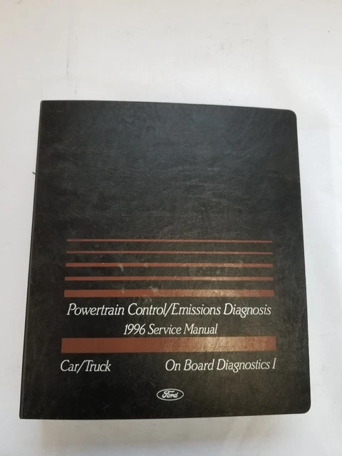 FORD 1996 CAR Obd I Powertrain Control Diagnostic Service Shop Manual £ ...