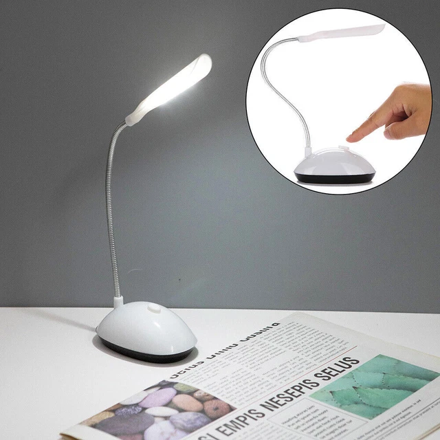 LED STUDY DESK Lamp Battery Portable Flexible Bedside Table Reading ...