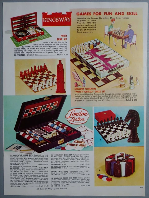 60'S VINTAGE PAPER PRINT AD MEERSCHAUM pipe tray KINGSWAY tournament ...