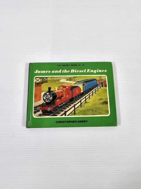 JAMES & THE Diesel Engines, C. Awdry, Railway Series #28, Thomas Tank ...
