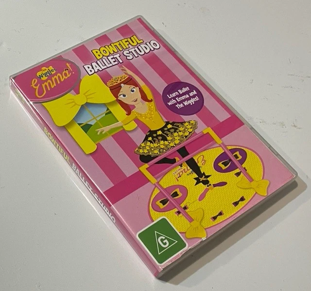 THE WIGGLES EMMA Bowtiful Ballet Studio DVD Learn Ballet Region 4 PAL ...