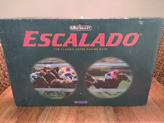 VINTAGE ESCALADO HORSE Racing Game, Chad Valley, Incomplete, Read ...