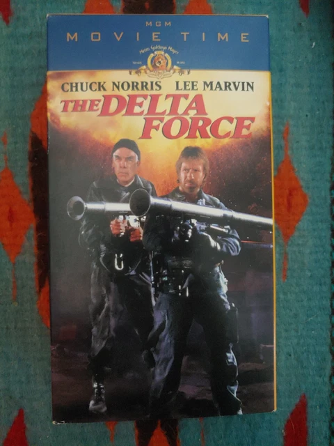 THE DELTA FORCE VHS 1998 Super-soldiers to the rescue Chuck Norris Lee ...