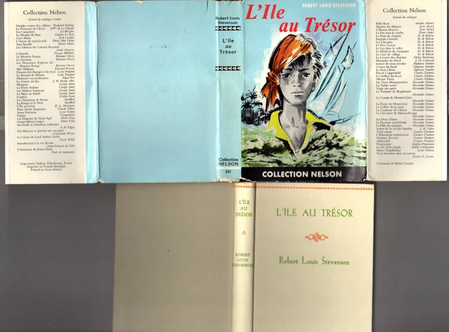 COLLECTION NELSON ILE au Trésor Stevenson 1963 GOURLIER rare non Signe de Piste EUR 20,00 ...