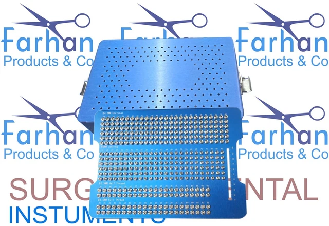 ORTHOPEDIC COMBO BOX with Cancellous, Safety Locking, Cortical screwz ...