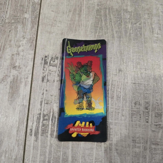 GOOSEBUMPS LENTICULAR HAUNTED Bookmark 1997 Collectible Rare Vintage £9 ...