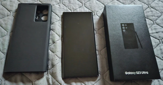 SAMSUNG GALAXY S23 Ultra SM-S918B/DS - 256Go - Noir +Étui Samsung ...