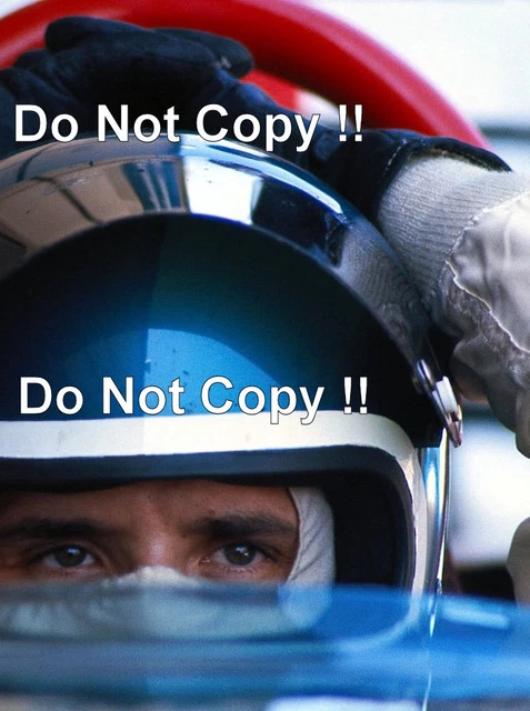 JACKY ICKX FERRARI F1 Portrait 1970 Photograph £4.00 - PicClick UK