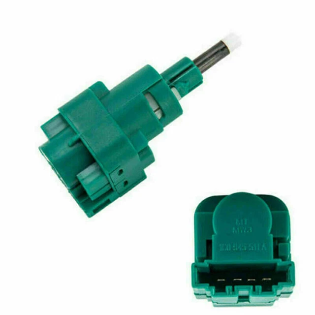 PLASTIC GREEN BRAKE Light Stop Switch 4 Pin Fit For VW Ford Seat Skoda ...
