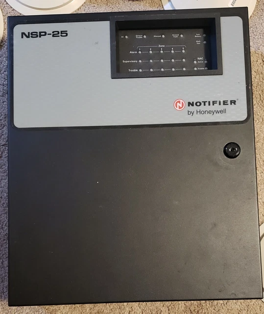 NOTIFIER NSP-25 FIRE Alarm Control Panel EUR 500,98 - PicClick IT