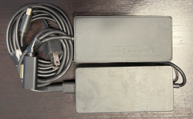 MICROSOFT SURFACE PRO Dock Model 1661 w/ Power Supply Model 1749 $48.72 ...