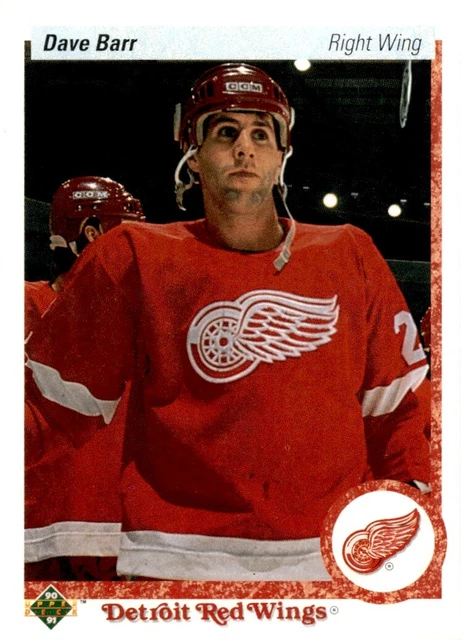 1990-91 PONT SUPÉRIEUR Dave Barr Detroit Red Wings #257 EUR 2,18 - PicClick FR