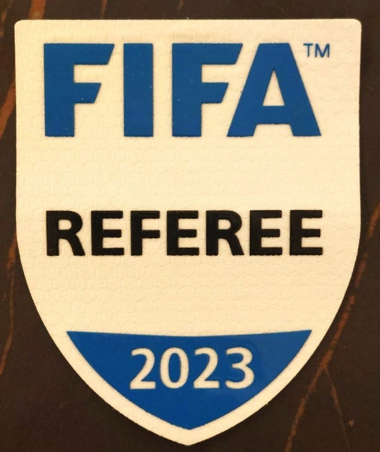 FIFA REFEREE BADGE/PATCH 2023 - Authentic - new and unused £15.00 ...