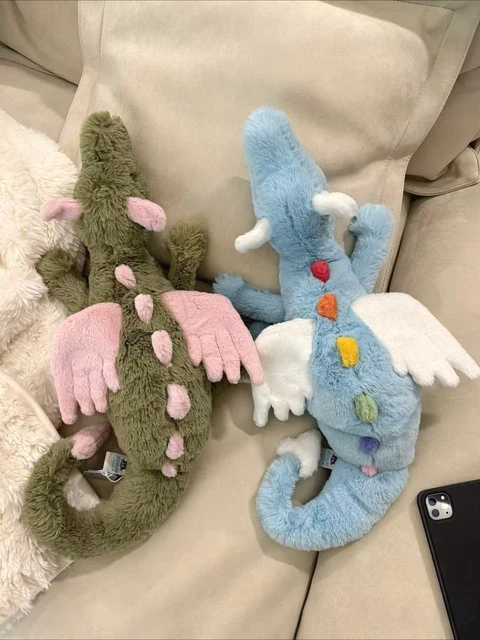 NWT HOT JELLYCAT Dragon Series Plush Toy Blue Sky&Matcha Dragon Doll Great Gift £31.33 - PicClick UK