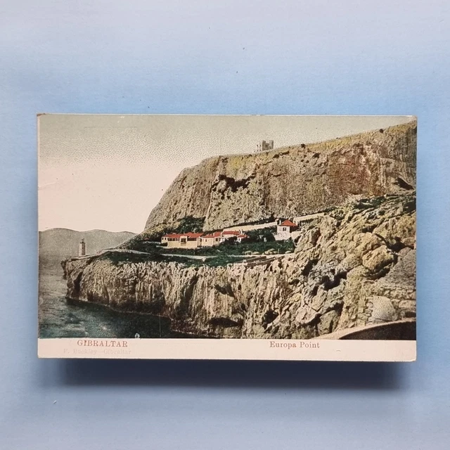 GIBRALTAR POSTCARD C1910 Europa Point Buckley British Overseas ...