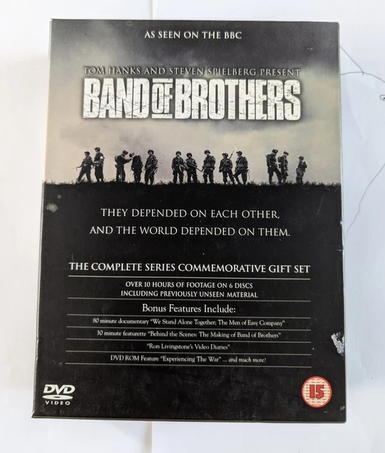 BAND OF BROTHERS (DVD) Box Set (6 Discs) Complete Series Excellent ...