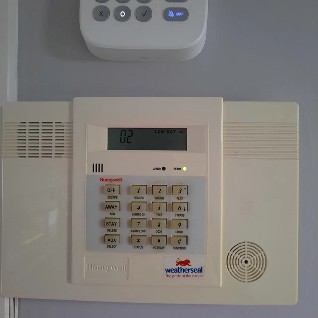 HONEYWELL ADEMCO WIRELESS Alarm System With User Manual and Various ...