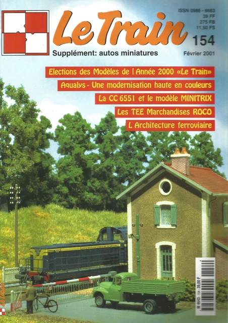 LE TRAIN N°154 Auqlys / Cc 6551 Et Modele Minitrix / Tee Marchandises ...