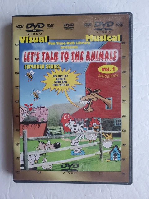 LET'S TALK TO The Animals Explorer Series DVD Vol. 1 Educational 2004 ...