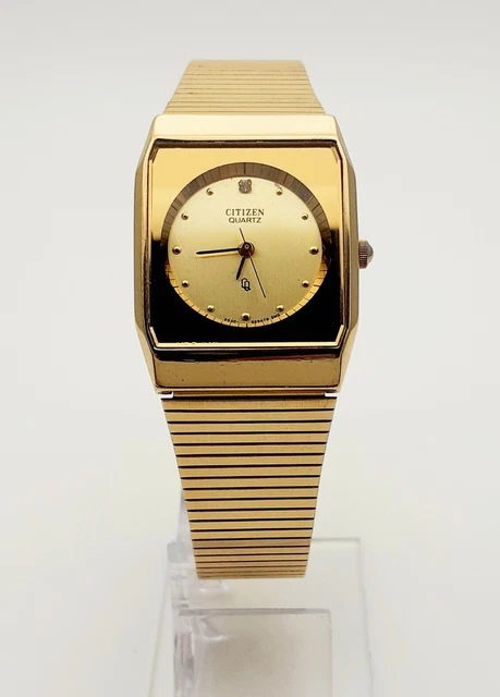 Citizen Quartz Watch Gold Vintage Japan FOR SALE! - PicClick UK