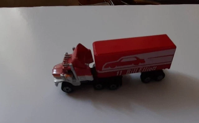 Micro Machines Bill Elliot Semi Box Truck 1989 Galoob Vintage 1689 Picclick Ca