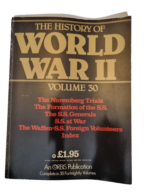 THE HISTORY OF World War II Volume 30 Orbis Publication 1983 £4.99 ...