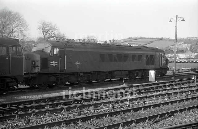 BRITISH RAIL CLASS 45 45061 35mm Railway Negative RN440 £2.99 - PicClick UK