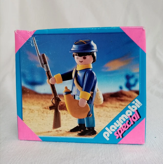 PLAYMOBIL SPÉCIAL 4628 - soldat nordiste - western - neuf - boite ...