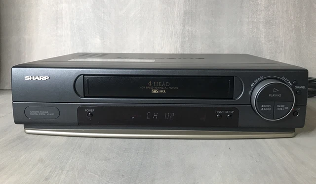 SHARP VC-A523U 4-HEAD VCR / VHS Player No Remote, Tested £49.53 ...