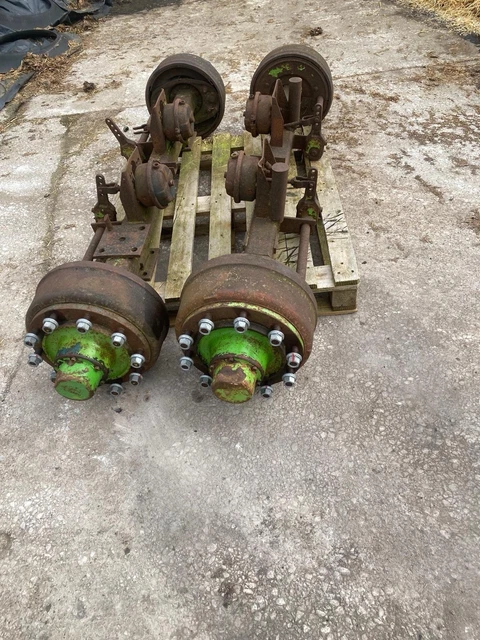 PAIR OF COMMERCIAL Trailer Axles £260.70 - PicClick UK