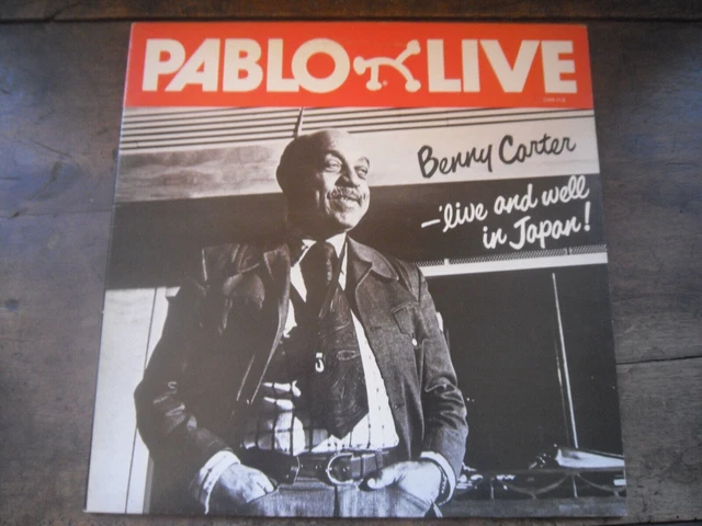 BENNY CARTER - Live and well in Japan - PABLO - Cat Anderson,Budd ...