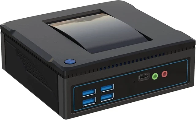 MINI PC WINDOWS 10 Pro, 8GB DDR3 128 mSATA SSD AMD A6 8500B Small ...