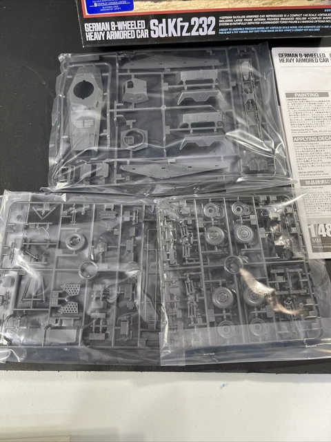 TAMIYA 1/48 SD.KFZ.232 German 8-Wheeled Heavy Armored Car 32574 #14 EUR ...