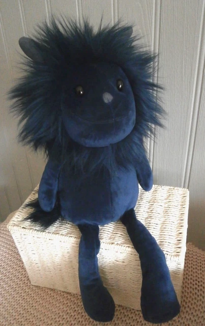 JELLYCAT LUDA MONSTER, NAVY BLUE ,VELVET FEEL , NEW WITH ALL TAGS ...