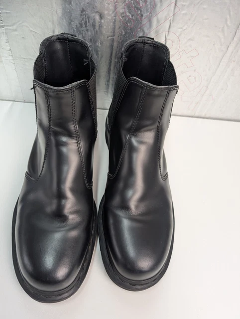 DR MARTENS 2976 Mono Black Leather Chelsea Boots Mens Size UK 12 EU 47 ...