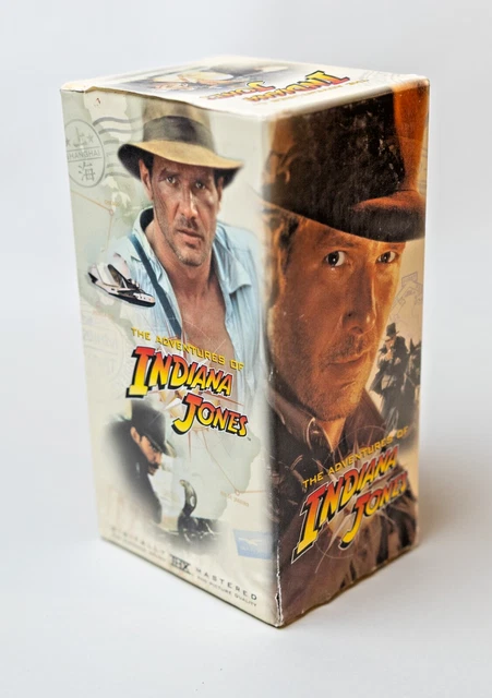 INDIANA JONES VHS Box Set of 3- 1 Sealed Raiders of the Lost Ark Tape ...