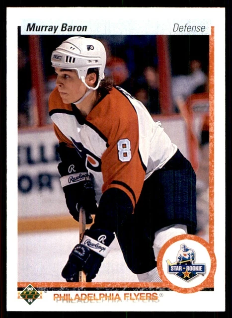 1990-91 UPPER DECK Murray Baron recrue Philadelphia Flyers #275 EUR 0 ...
