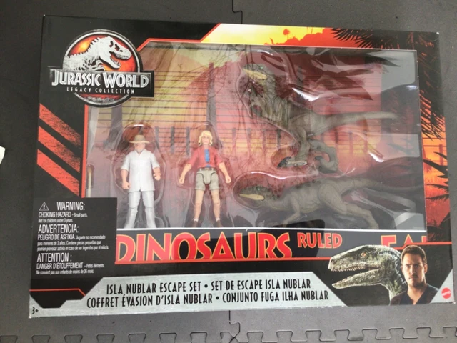 JURASSIC WORLD LEGACY collection john hammond isla nublar escape set ...