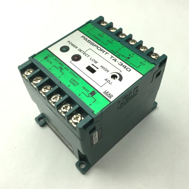LEAD ELECTRONICS PASSPORT TA-340 Amplifier Unit, SPDT 250VAC, 2A Relay ...