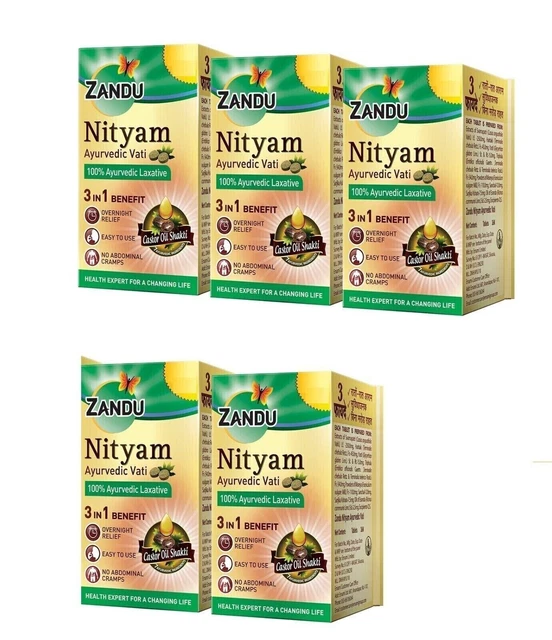 ZANDU NITYAM AYURVEDIC Tablets constipation gas & acidity ...