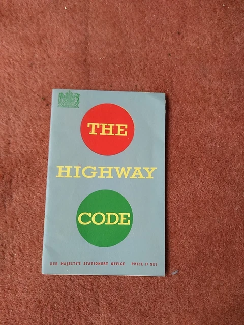 VINTAGE 1954 THE Highway Code Booklet £5.00 - PicClick UK