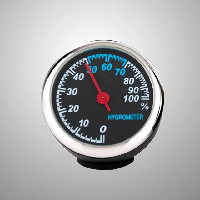 THERMOMETRE VOITURE PENDULE Tableau De Bord Température L'horloge La ...