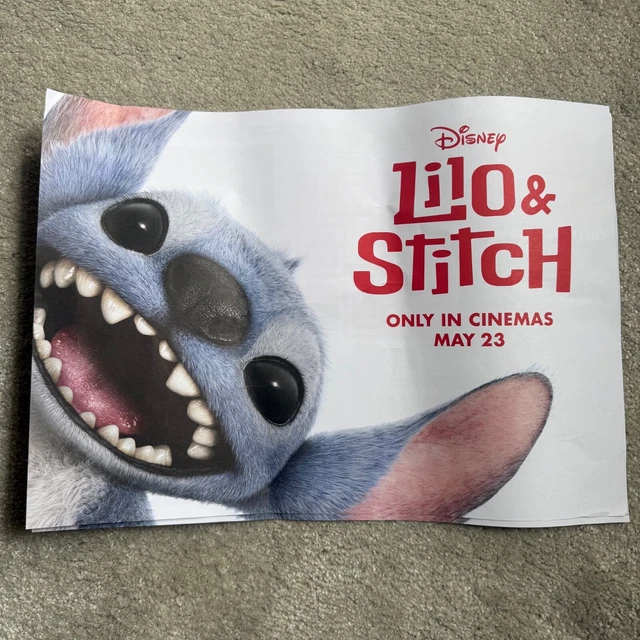 DISNEY LILO & Stitch 2025 Movie Cinema Exclusive Poster A3 £0.73 ...