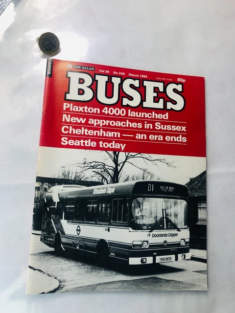 MAGAZINE BUSES BUS Mag March 1984 ra £5.57 - PicClick UK