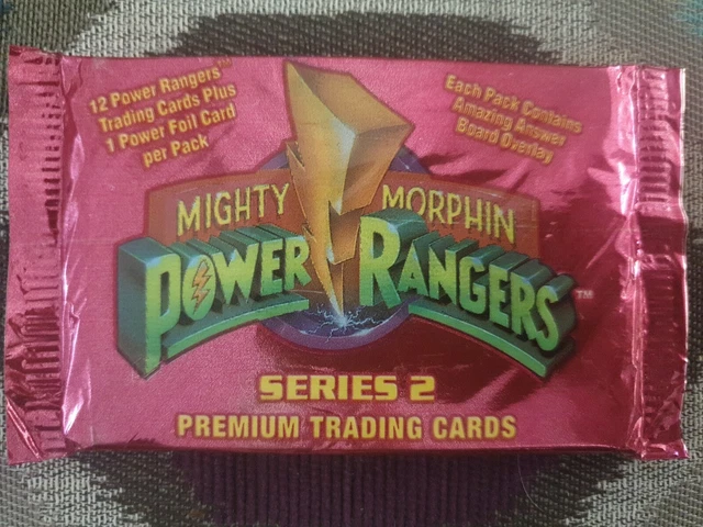 MIGHTY MORPHIN POWER Rangers Series 2 Premium Trading Cards Sealed ...