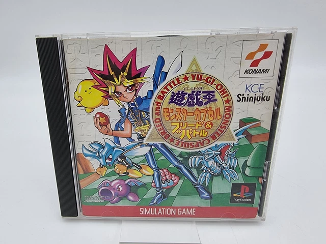 YU-GI-OH! MONSTER CAPSULE Breed Battle PS1 PLAYSTATION Psx Japon EUR 73 ...