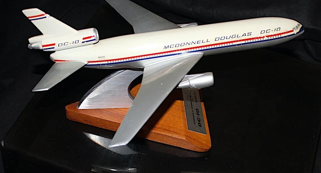 MCDONNELL DOUGLAS DC-10 Series 10 13" Model with Stand Pacific ...