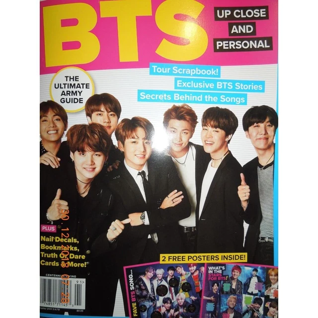 BTS UP CLOSE & personal ULTIMATE ARMY GUIDE cards BOOKMARKS nail decal 2 POSTERS £10.64 ...